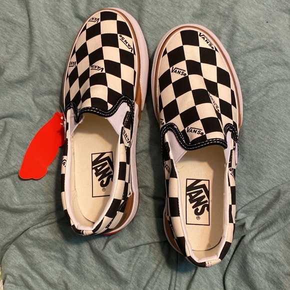 Vans | Shoes | Stacked Checkered Vans | Poshmark